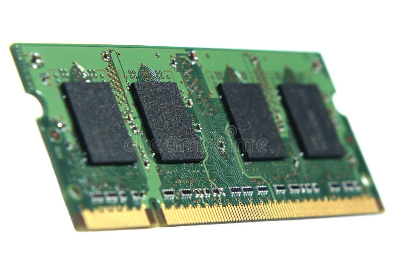 DDR 2 Memory Module stock photo. Image of capscrew, electronics - 23237598