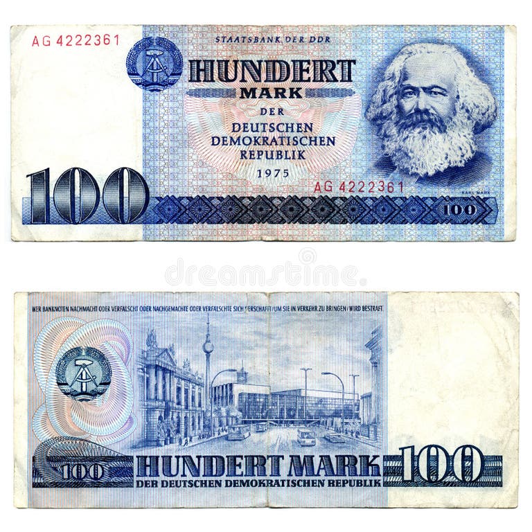 DDR banknote stock image. Image of democ, change, republic - 9132627