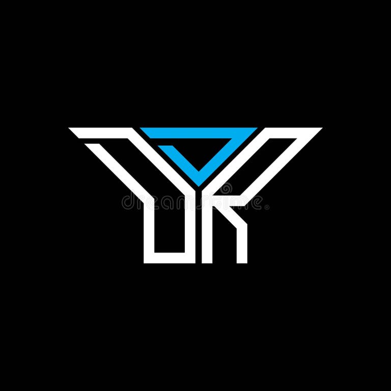 DDR Letter Logo Creative Design with Vector Graphic, DDR Stock Vector ...