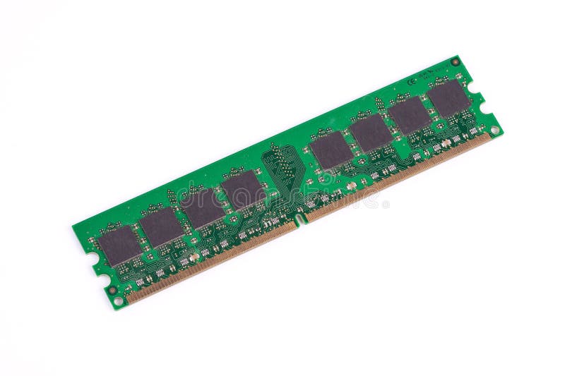 DDR memory stock photo. Image of object, internal, green - 23820410
