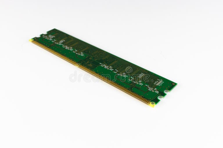 DDR2 memory pins stock photo. Image of details, board - 58681232