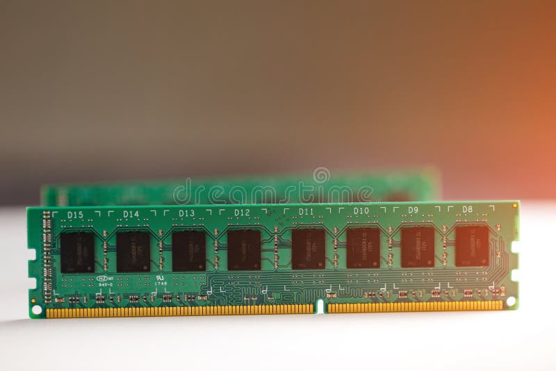 Ddr Ram Memory Isolated on White Background Stock Photo - Image of industry, access: 157820132