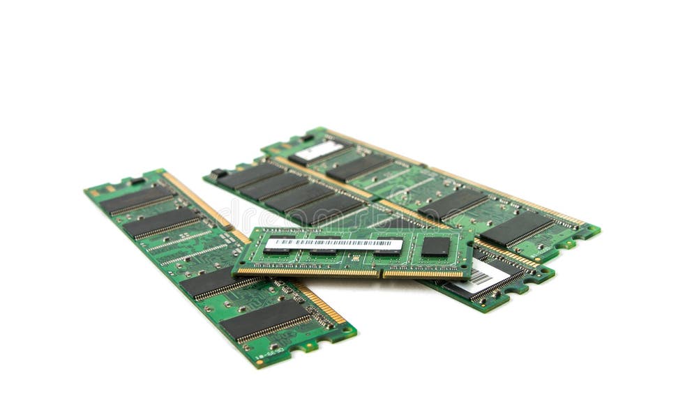 DDR RAM stick isolated stock photo. Image of dimm, information - 29263024