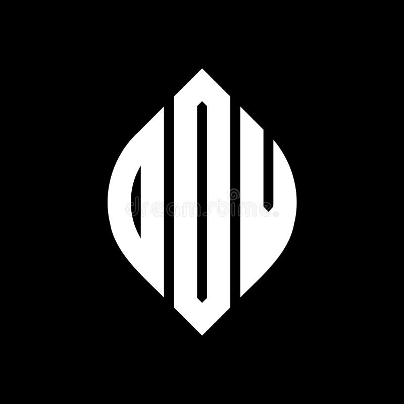 DDV Circle Letter Logo Design with Circle and Ellipse Shape. DDV ...