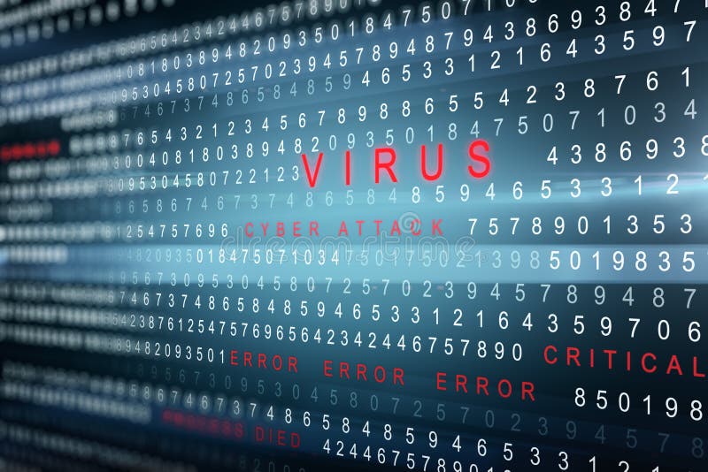 Cyberaanval in Proces Met Hacker Die Een Notebook Gebruikt Stock Foto ...