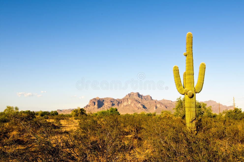 De Achtergrond Van Het De BergLandschap Van De Woestijn Stock Foto ...