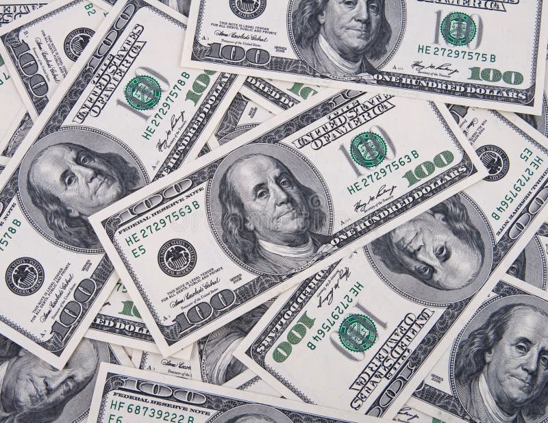 De Achtergrond Van Het Geld Stock Afbeelding - Image of blauw, bank ...