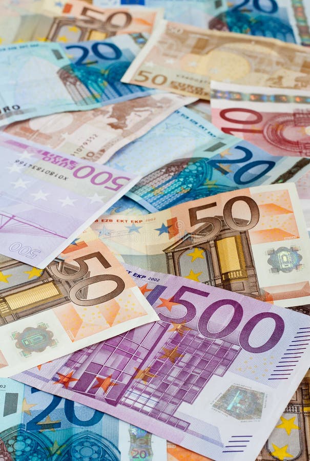 De Achtergrond Van Het Geld Stock Afbeelding - Image of europa ...