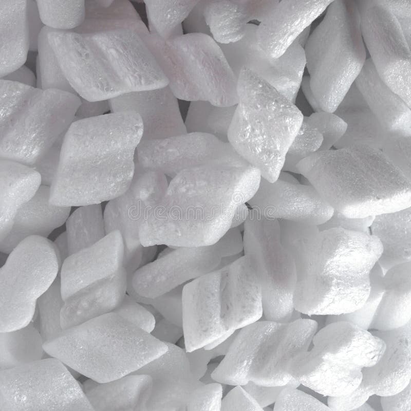 De Achtergrond Van Het Polystyreen Stock Foto - Image of verpakking ...