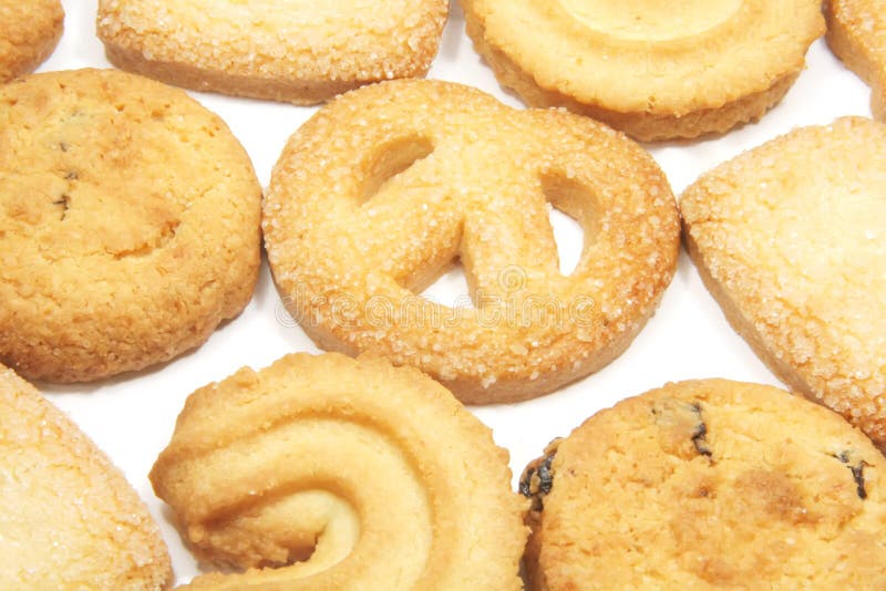 Theetijd, Engelse En Deense Koekjes Stock Afbeelding - Image of brood ...