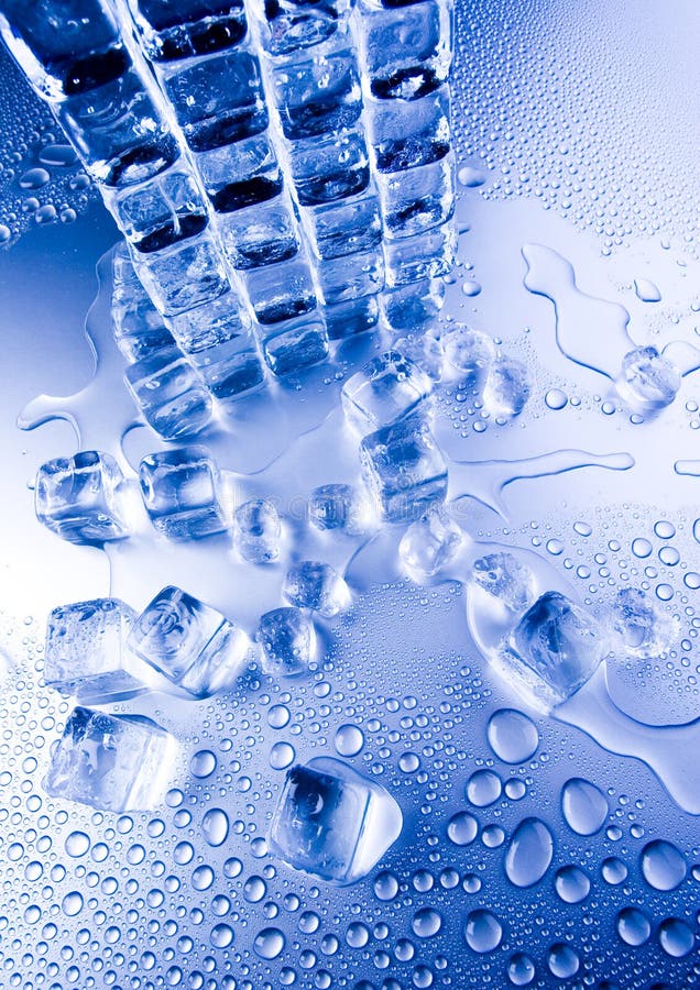 De Achtergronden Van Ijsblokjes Stock Foto - Image of zuiverheid ...