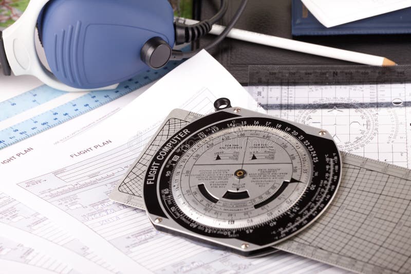 De Apparatuur Van De Piloot Stock Afbeelding - Image of sluit ...