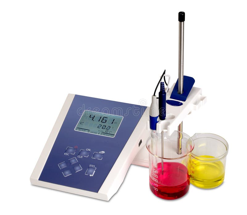 De Apparatuur Van Het Laboratorium Stock Foto - Image of apparatuur ...