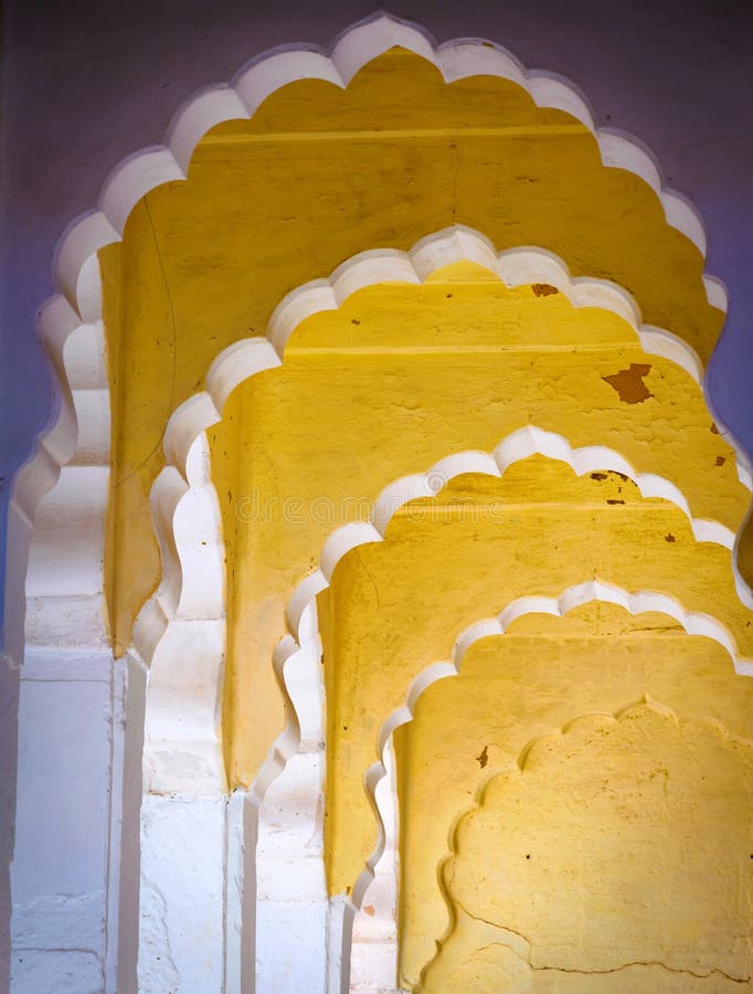 De Architectuurachtergrond Van India Stock Foto - Image of boog, ingang ...