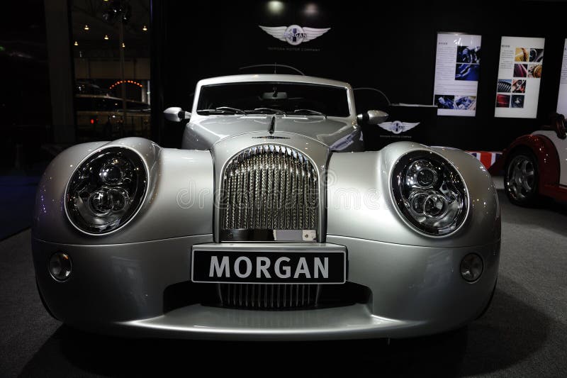 DE AUTO VAN MORGAN redactionele foto. Image of achtergrond - 26815406