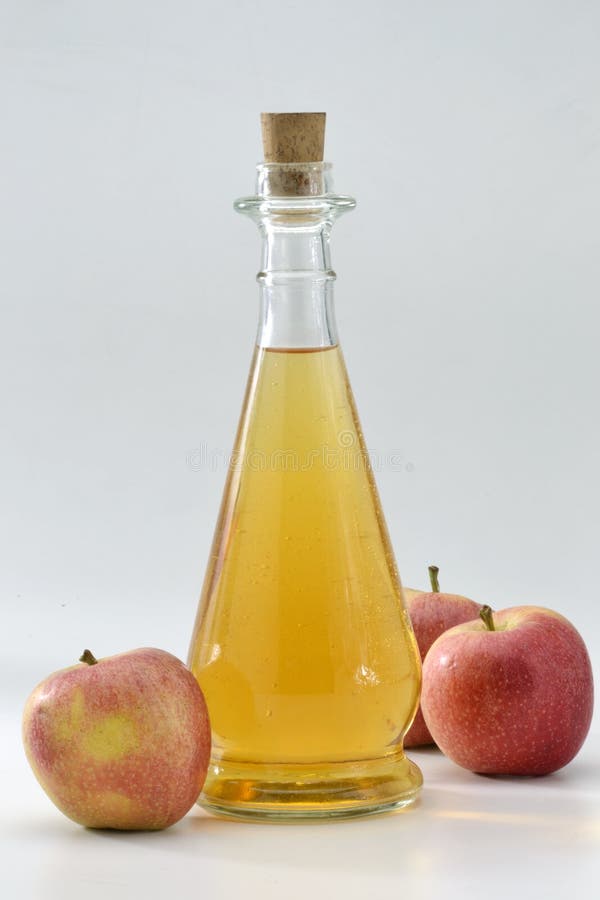 Appelciderazijn stock afbeelding. Image of appel, azijn - 17636337