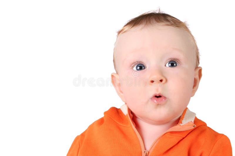 Verbaasde baby stock foto. Image of verbaasd, verbazing - 13492290