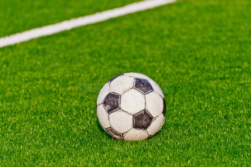 De bal van het voetbal stock foto. Image of sport, vrijetijdsbesteding ...