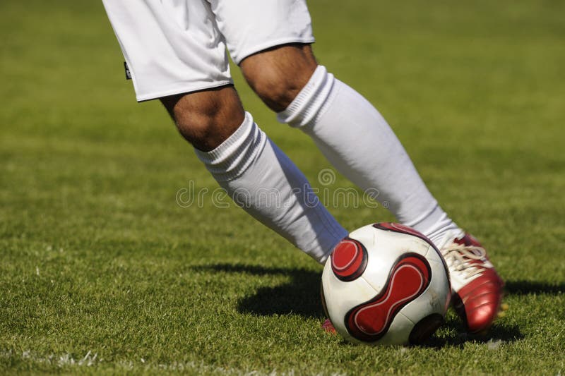 Voetbal stock foto. Image of mensen, oefening, voetbal - 5466780