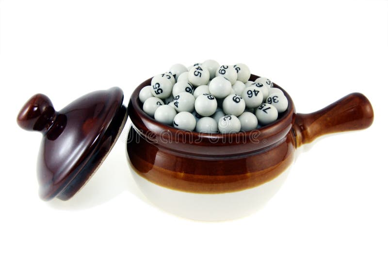 De ballen van de loterij stock foto. Image of studio - 10224614