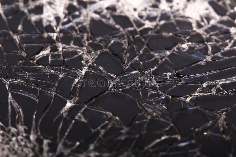 De Barst Van Het Aanrakingsscherm Van Mobiele Telefoon Stock Afbeelding ...