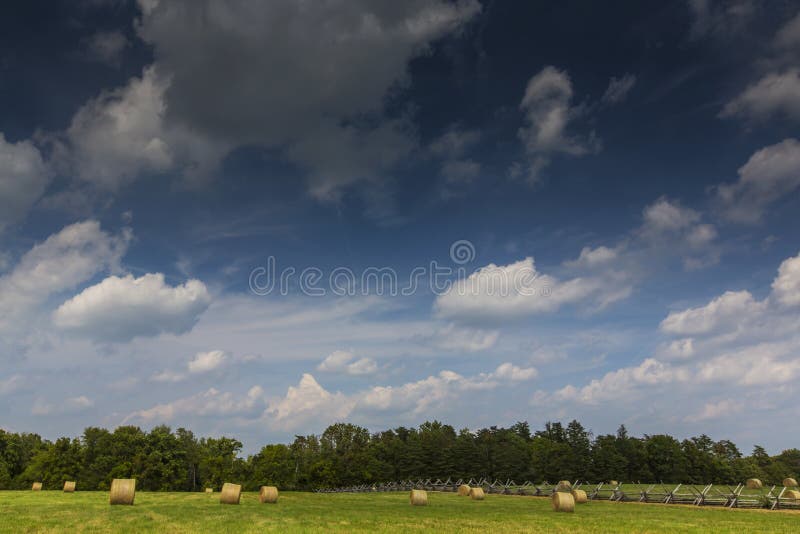 De beaux paysages ruraux image stock. Image du environnement - 34562957