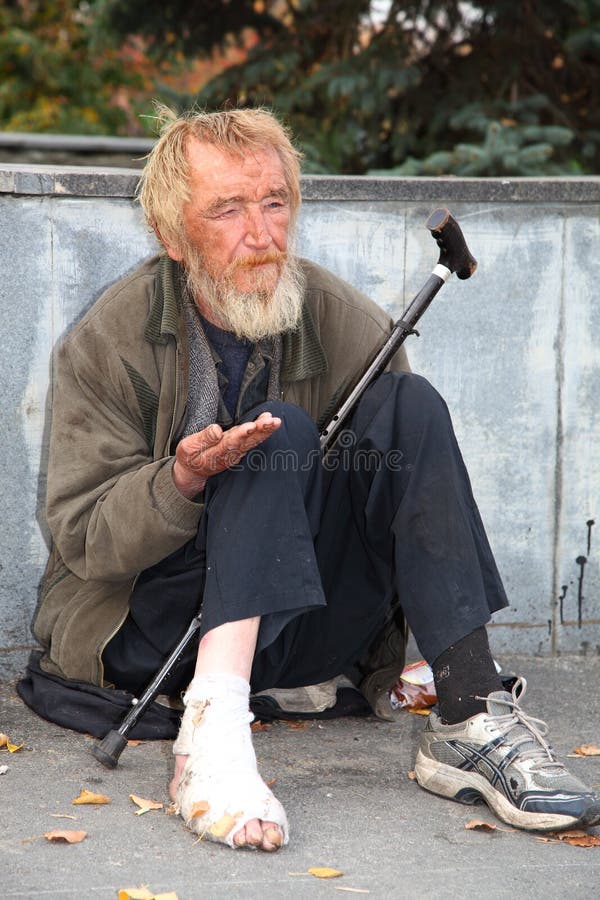 Bedelaar Op De Straten Van Florence Redactionele Stock Afbeelding ...