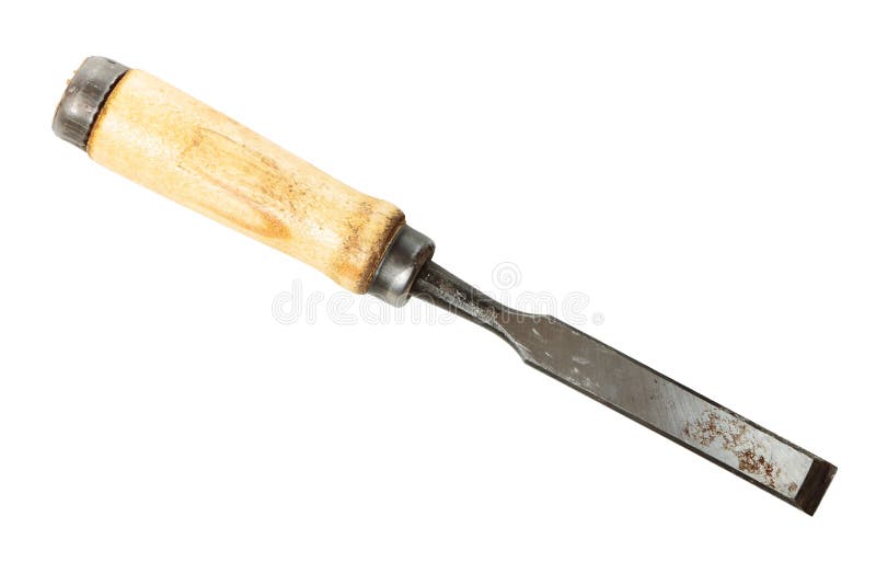 De beitel stock afbeelding. Afbeelding bestaande uit houten - 38902491