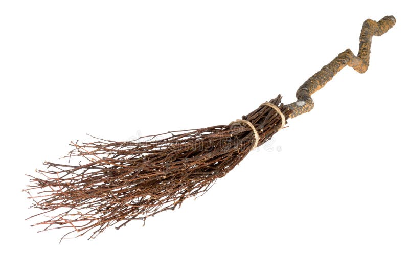 De bezem van heksen stock foto. Image of stok, instrument - 14974800