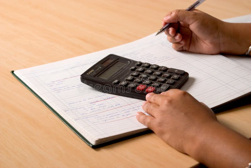 De Boekhouder Van De Accountant Stock Foto - Image of accountant, geld ...