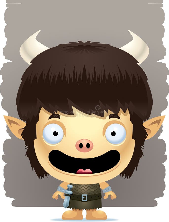 De Boeman Van De Beeldverhaaljongen Het Glimlachen Vector Illustratie ...