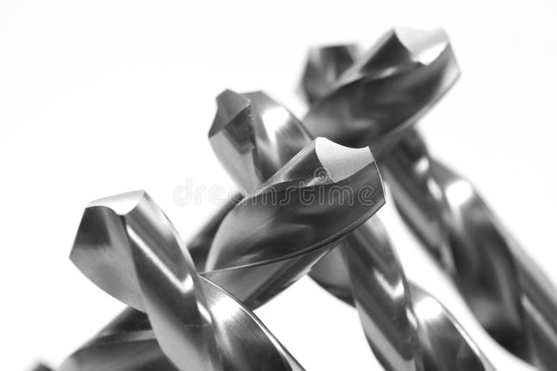 De boren van het staal stock afbeelding. Image of boorder - 15584635