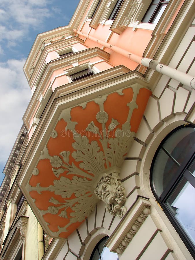 De bouw van de Jugendstil stock foto. Image of majestueus - 27592470