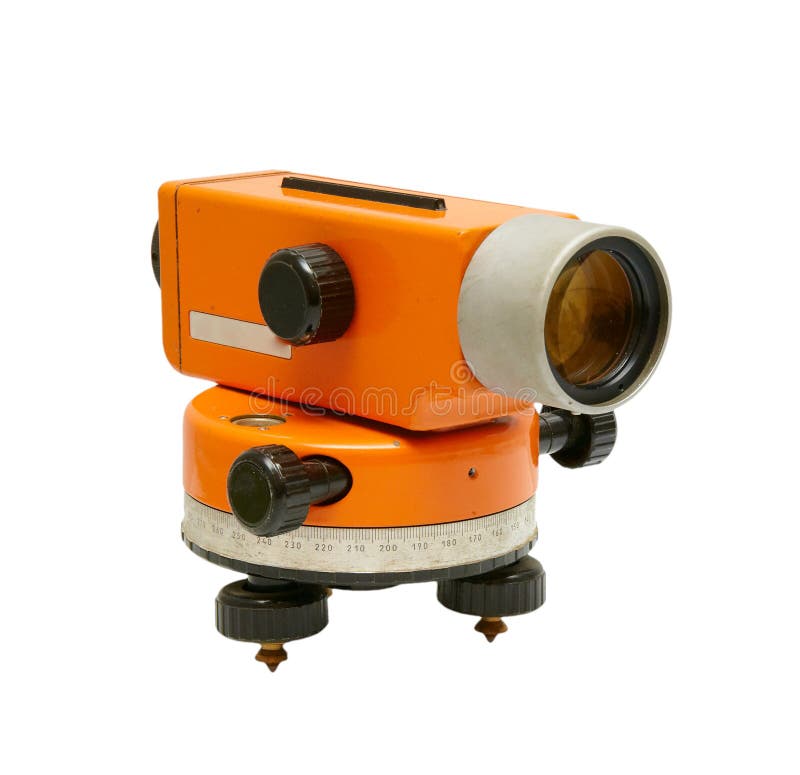 De bouw van theodoliet stock foto. Image of horizontaal - 18385142