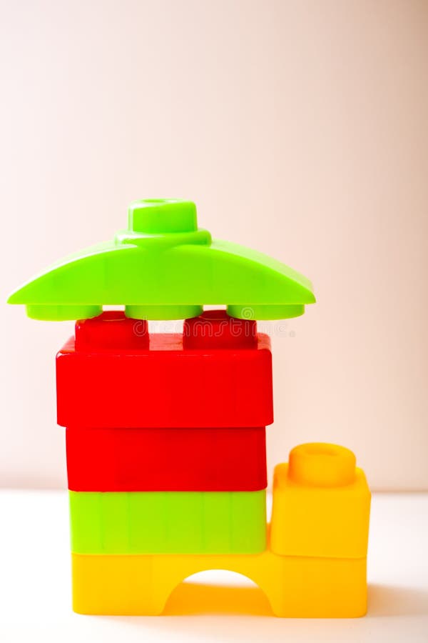 De Bouwstenen van Lego stock afbeelding. Image of horizontaal - 106870791