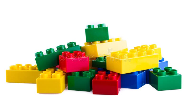 De Bouwstenen van Lego stock foto. Image of metafoor - 29189294