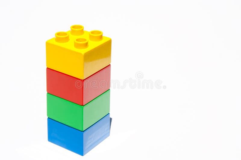 De Bouwstenen van Lego stock afbeelding. Image of kleuren - 74344855