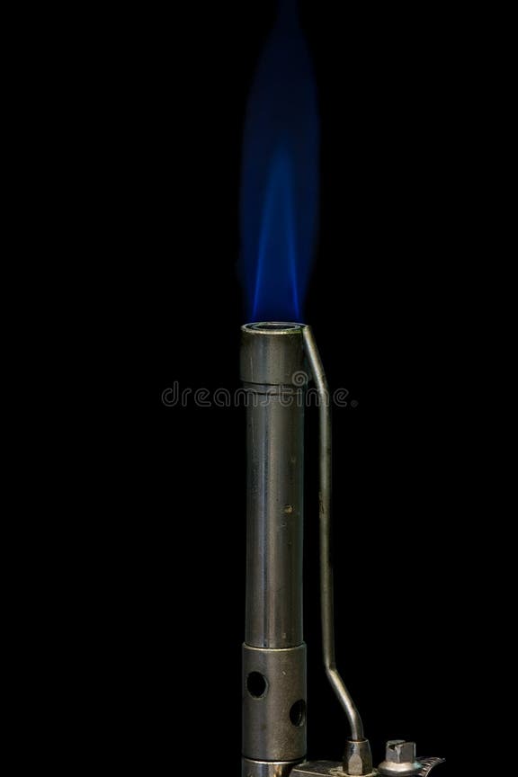 Bunsenbrander stock afbeelding. Image of laboratorium - 8906927