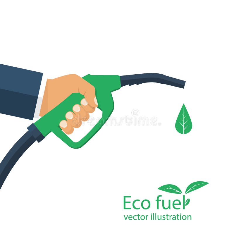 De Brandstof Van Eco Vector Vector Illustratie - Illustration of begrip ...