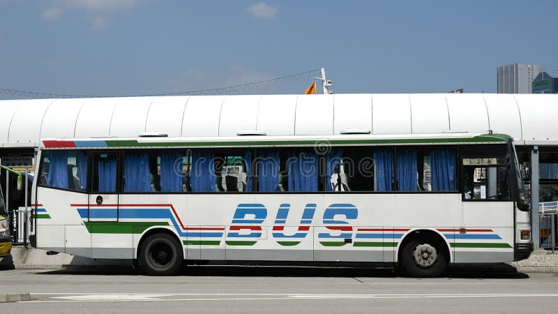 De bus van de reis stock afbeelding. Image of snelheid - 762377