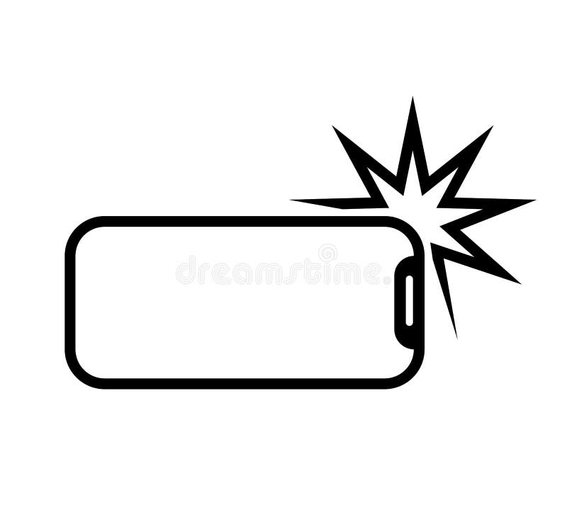 De Zwart-witte Vector Van De Cameraflits Vector Illustratie ...