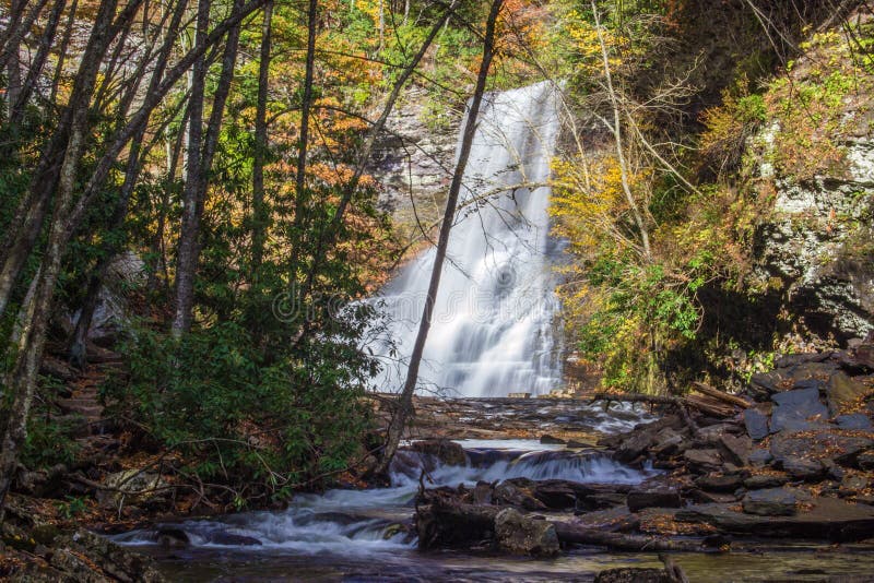 De Cascades, Giles County, Virginia, De V.S. Stock Afbeelding - Image ...