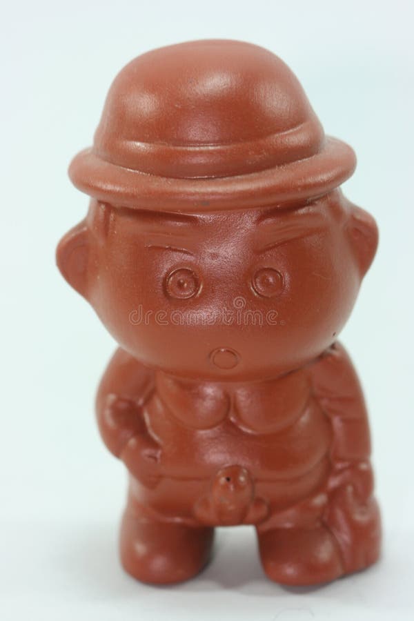 Chinees Pee-Pee Terracotta Boy Stock Afbeelding - Image of chinees ...
