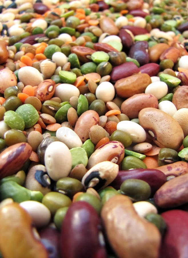 De close-up van bonen stock foto. Image of dieet, tarwe - 9931246