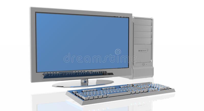 De computadora personal imagen de archivo. Imagen de servidor - 12838419