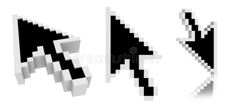 De curseur van de muis stock illustratie. Illustration of pijl - 13317986