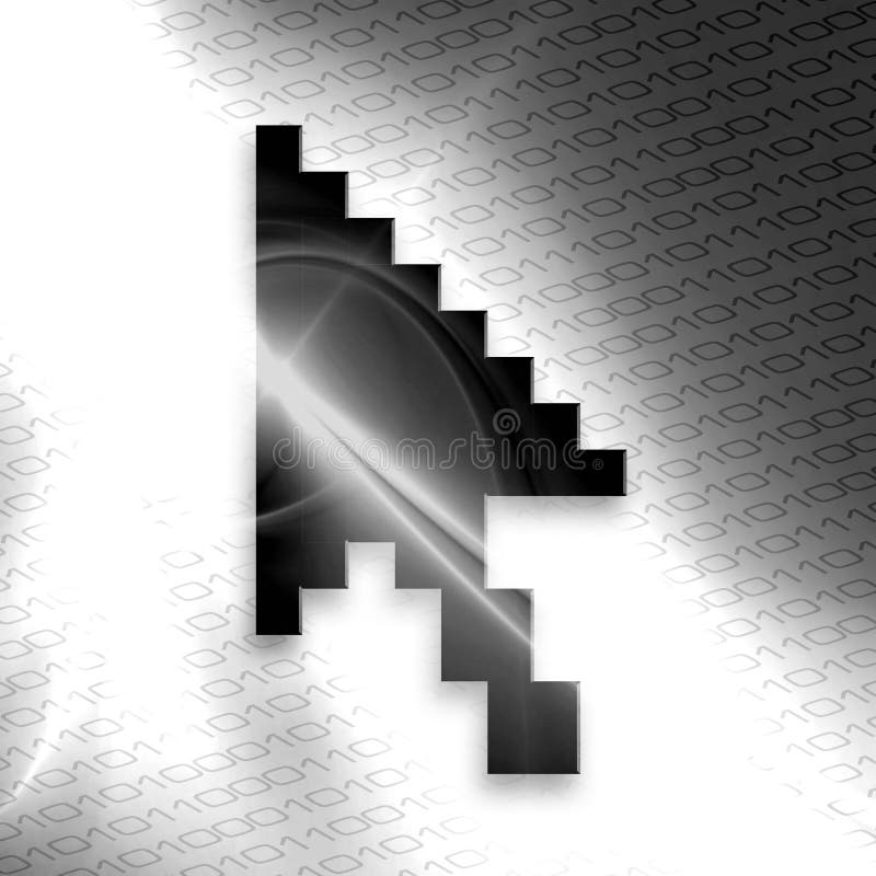 De Curseur Van De Pijl Van De Muis Stock Illustratie - Illustration of ...