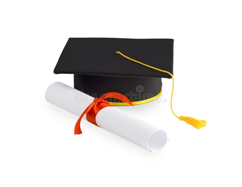 De dag van de graduatie stock afbeelding. Image of onderwijs - 8136549