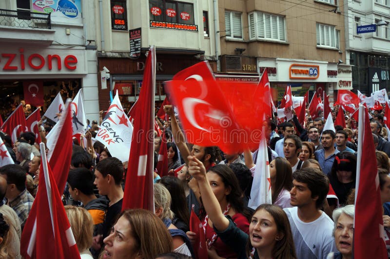 De Dag Van De Republiek Die in Turkije Wordt Gevierd Redactionele ...