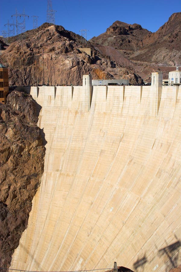 De Dam van Hoover stock foto. Image of canion, milieu - 4873594